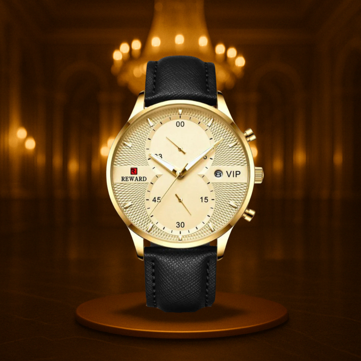 Classic Chronograph Men's Quartz Watch – Benedicts Watches